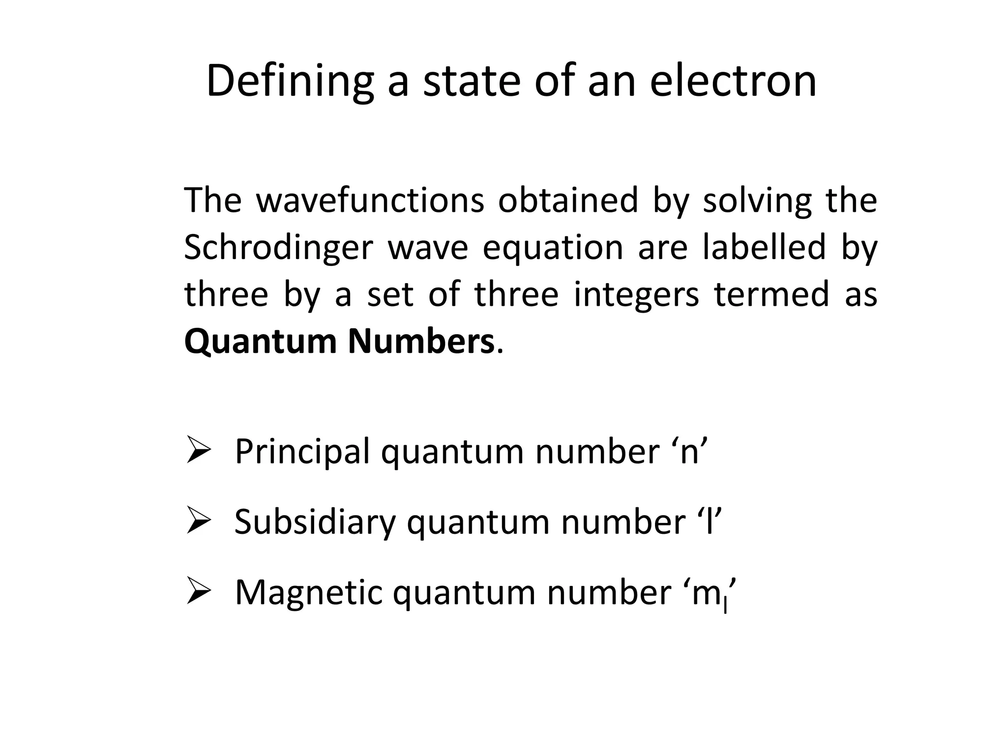 Quantum number and their significance | PPTX