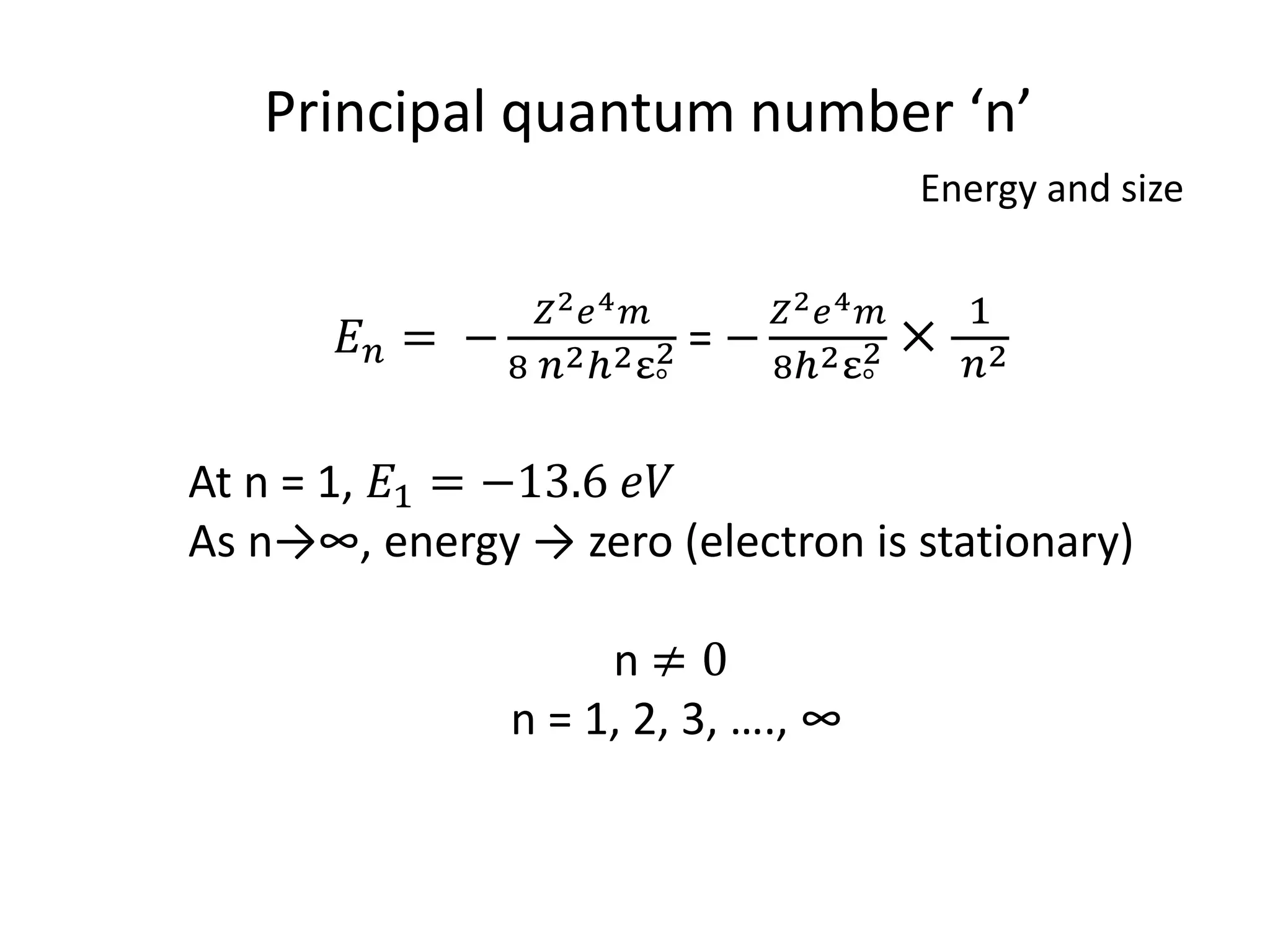 Quantum number and their significance | PPTX
