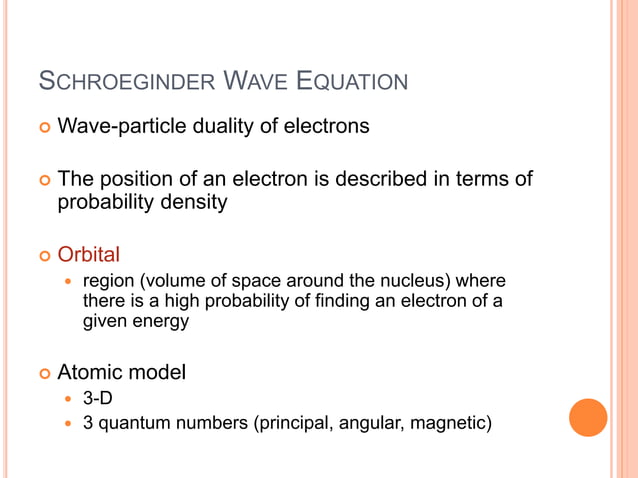 Quantum Numbers | PPT | Chemistry | Science
