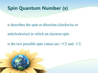 Quantum numbers | PPTX