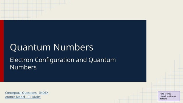 Quantum Numbers and electron configuration.pptx