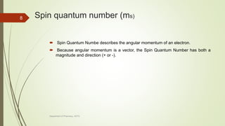Quantum numbers and its roles in nmr | PPTX