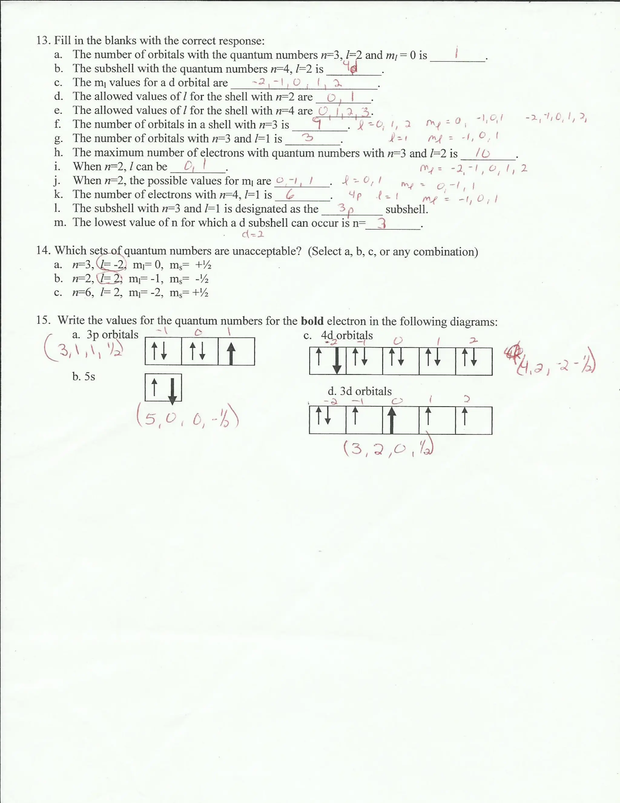 Science 8- Quantum Numbers WorkSheet.pdf