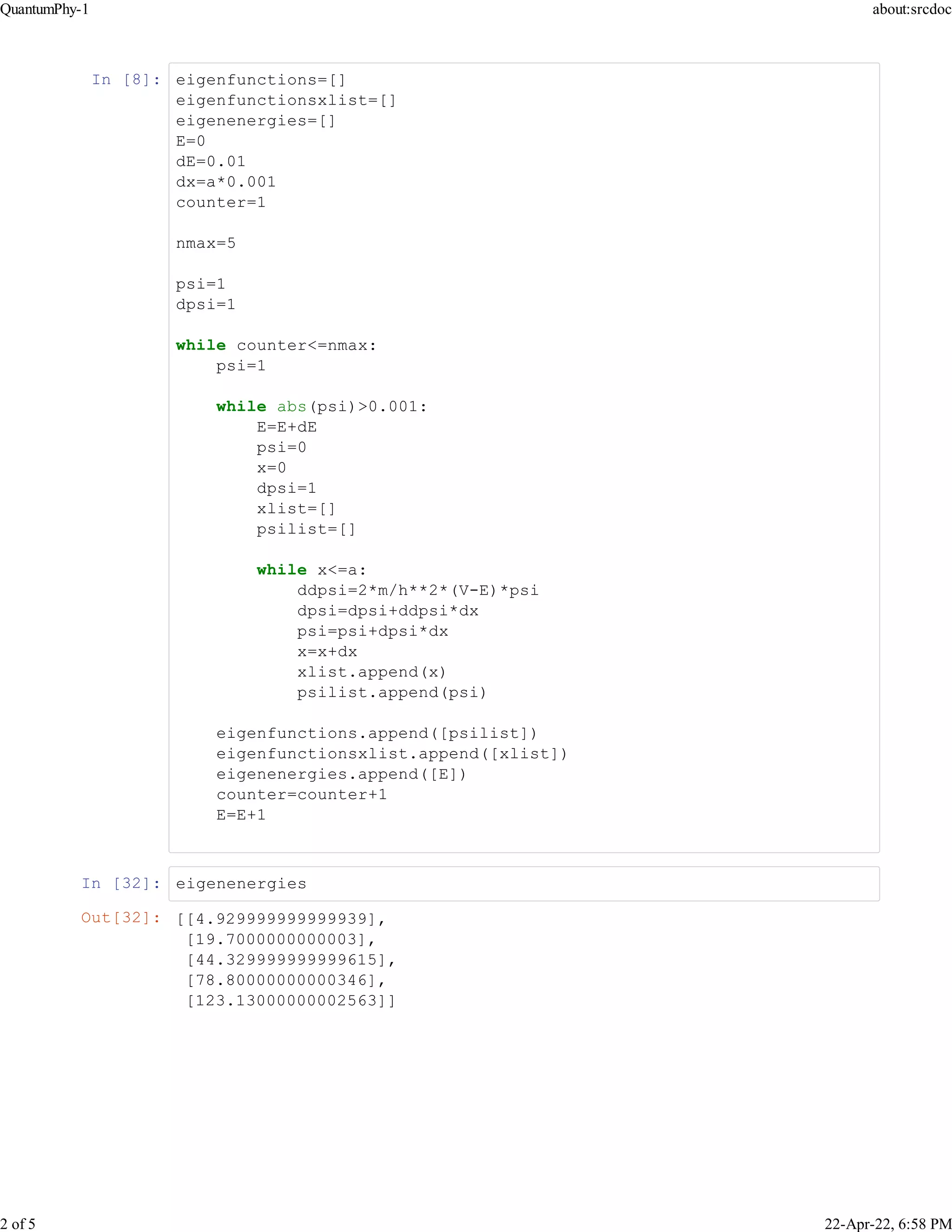 Quantum Physics- Find Eigen values in Python.pdf