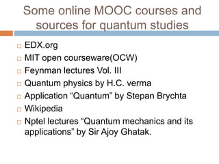 Quantum physics for dumies | PPT