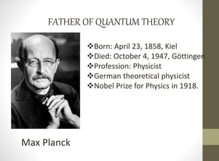Quantum physics | PPTX