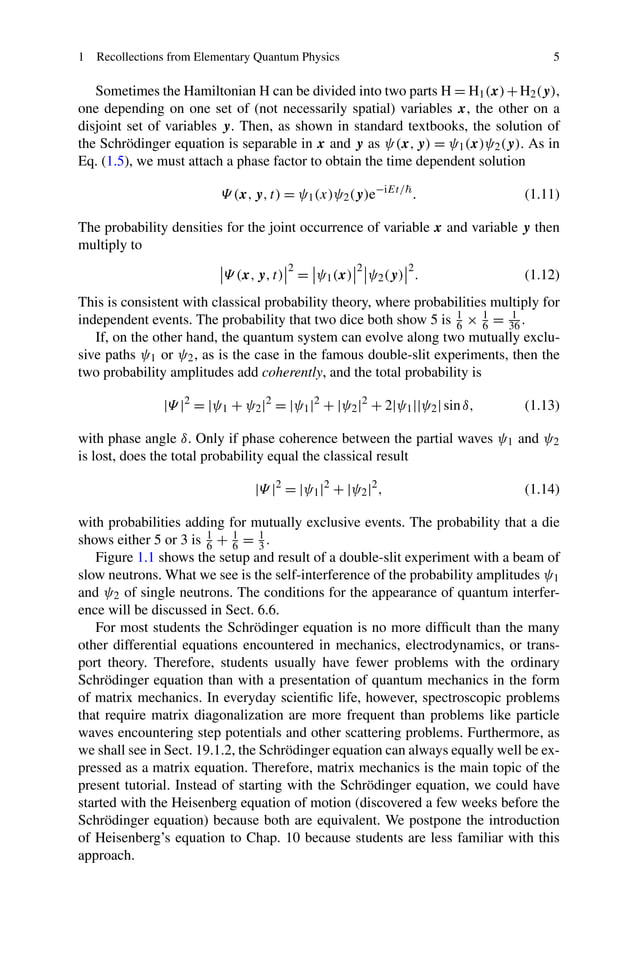 Quantum physics the bottom up approach | PDF