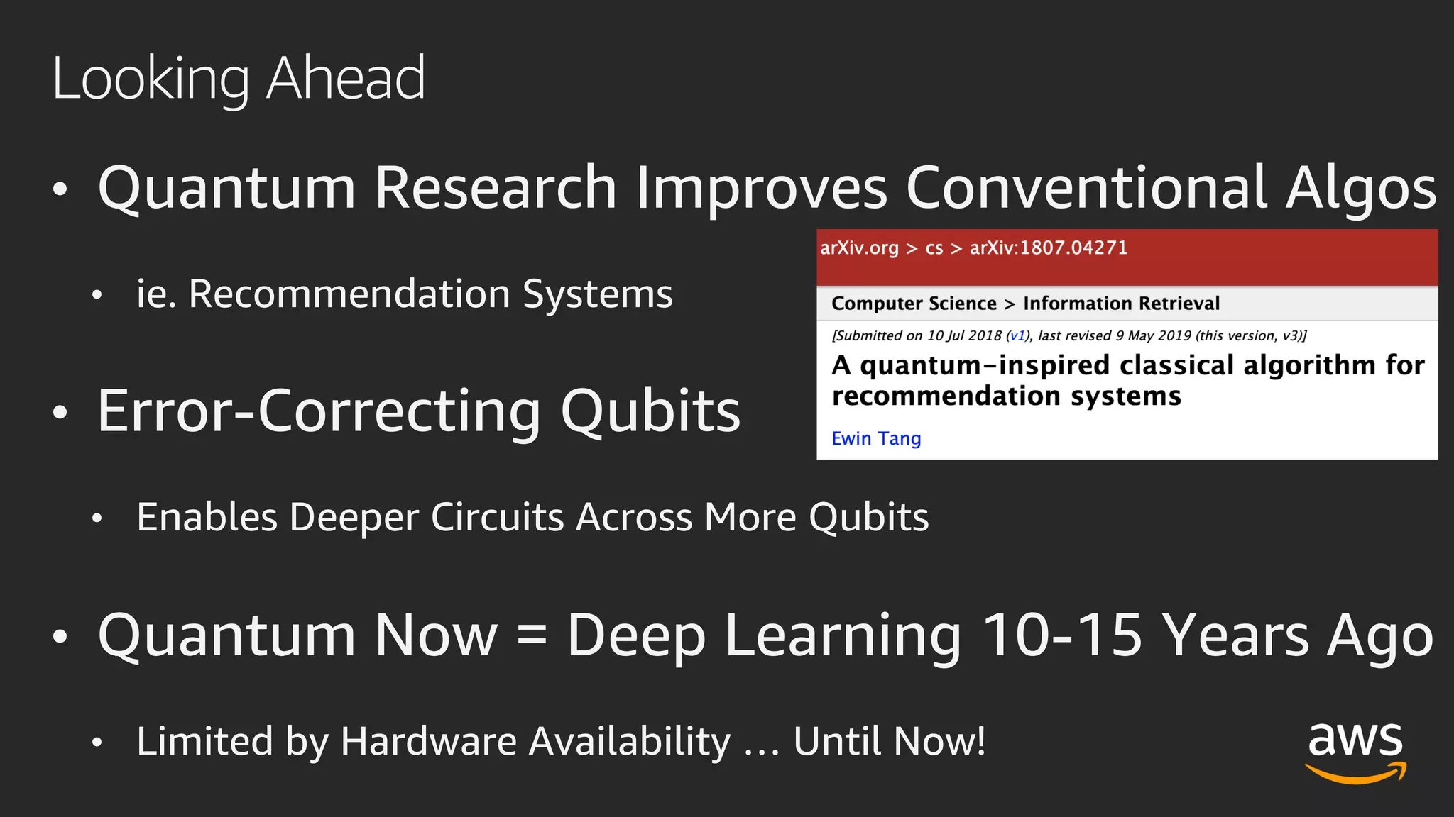 Quantum Computing with Amazon Braket | PPT