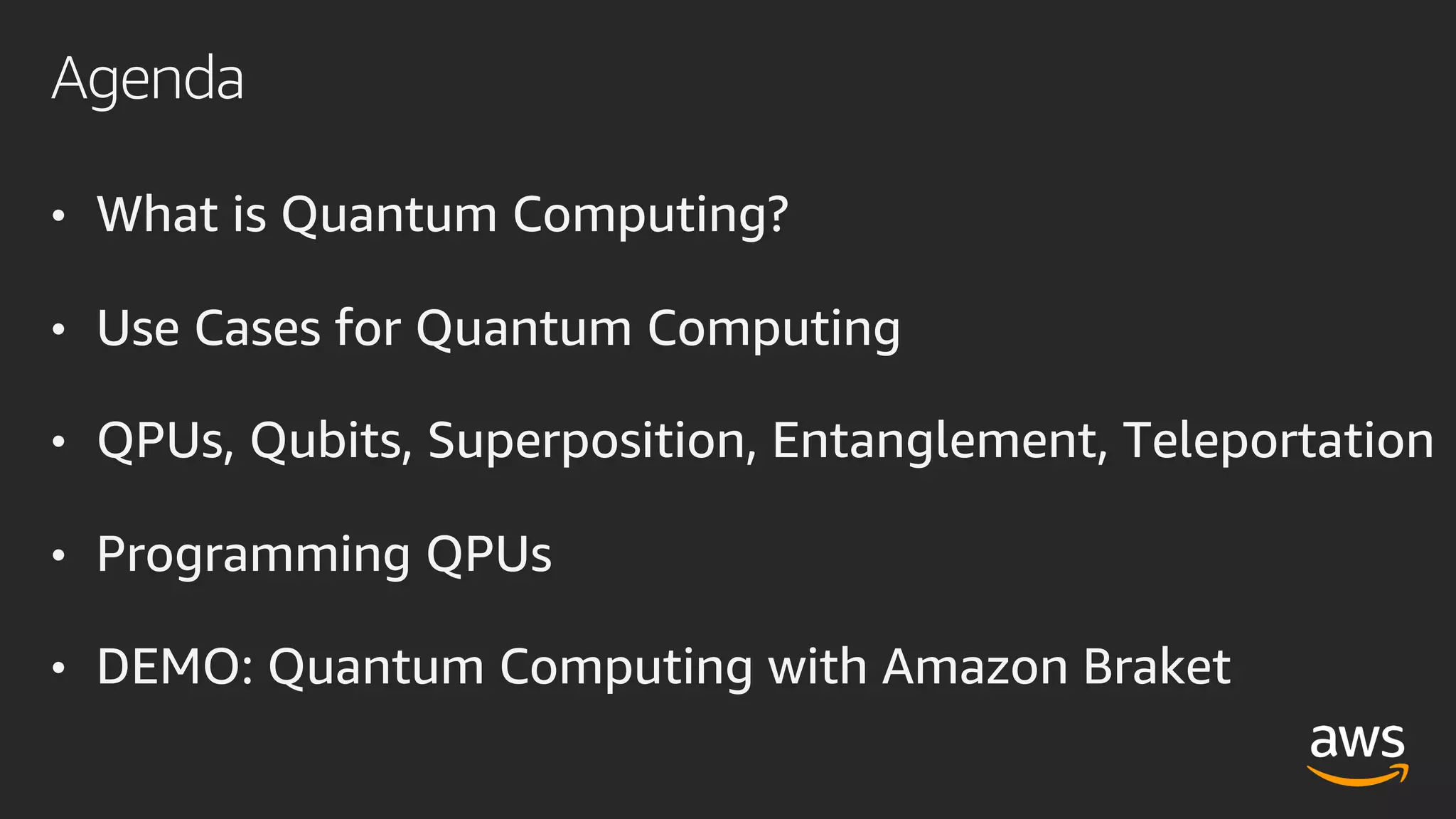 Quantum Computing with Amazon Braket | PPT