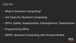 Quantum Computing with Amazon Braket | PDF