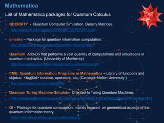 Quantum programming | PPTX