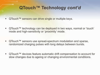 Introducing to QTouch™ Chip QT100A | PPT