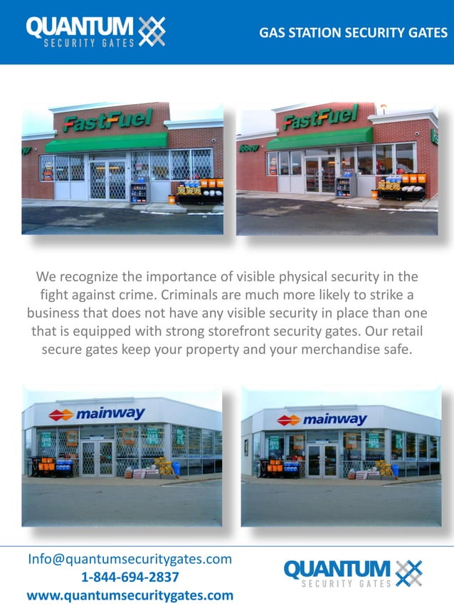 Quantum security solutions for gas station and convenience stores. | PDF