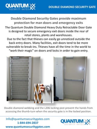 Quantum security solutions for gas station and convenience stores. | PDF