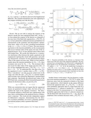 Quantum signatures of black hole mass superpositions | PDF