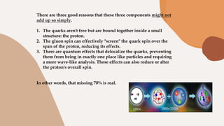 Spin of electron and proton | PPTX