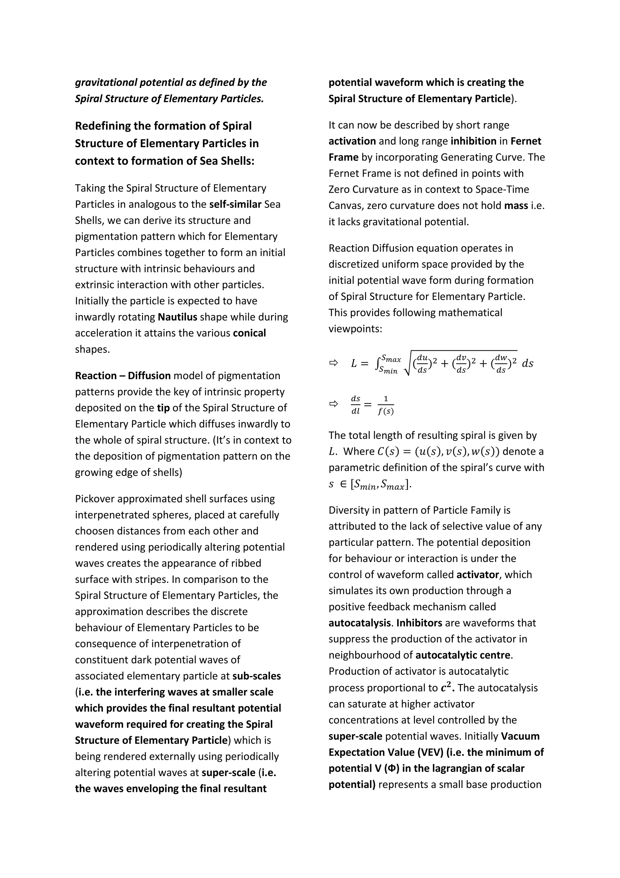 Quantum spiral theory | PDF