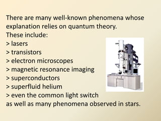 Quantum theory | PPTX