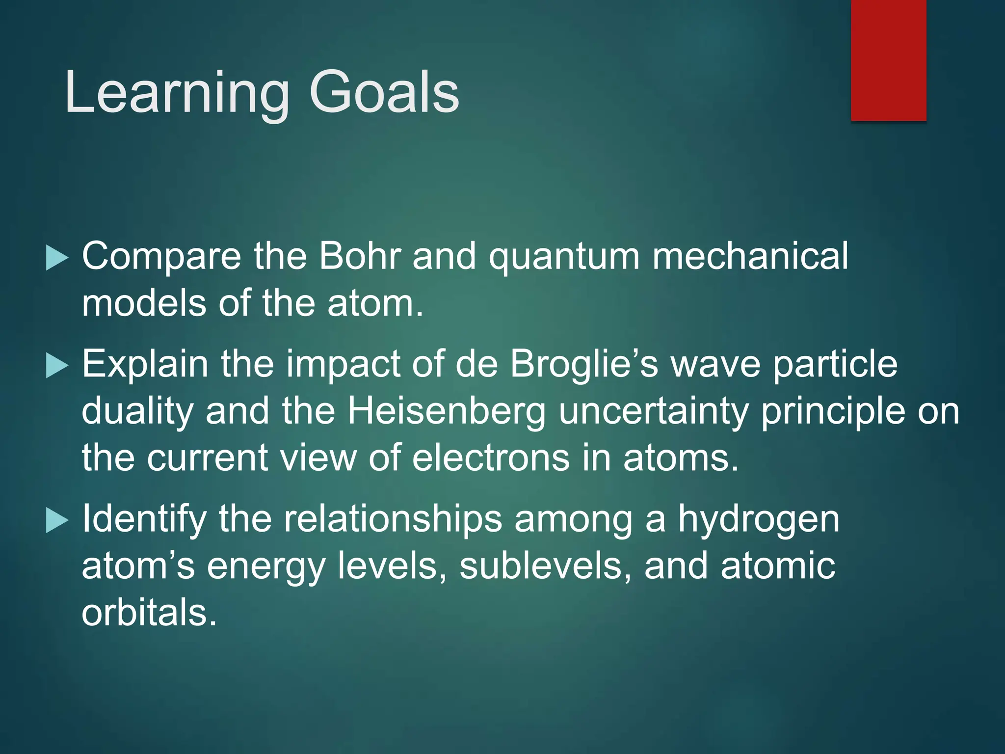 Quantum Theory and the Atom.ppt science 9x | PPTX