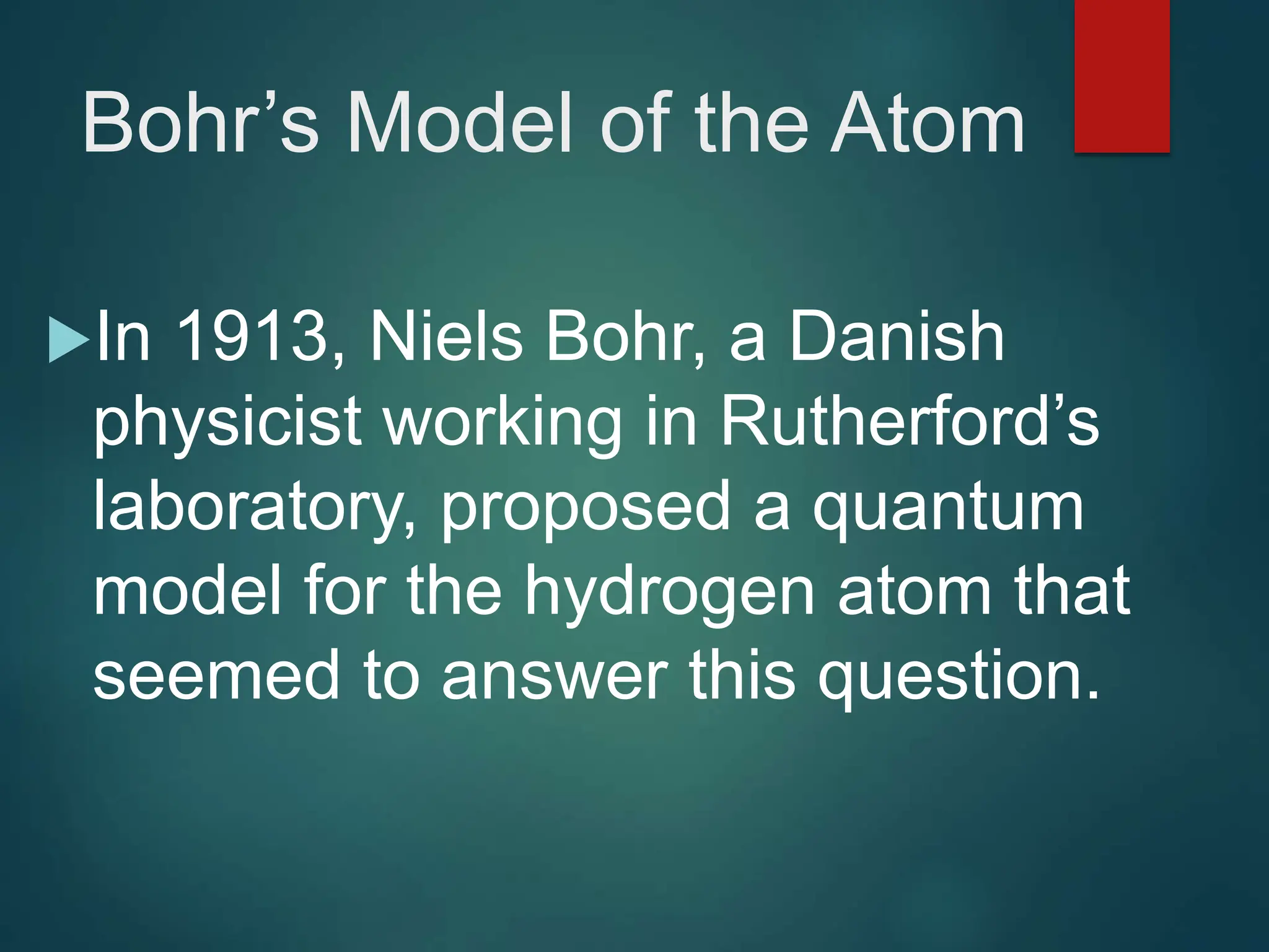 Quantum Theory and the Atom.ppt science 9x | PPTX