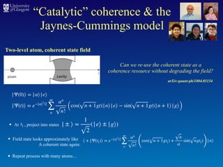 Quantum theory research overview | PDF | Physics | Science