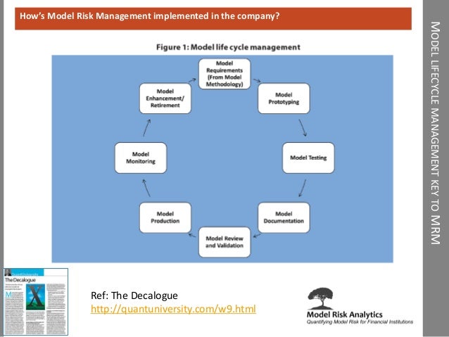 Model Risk Management : Best Practices