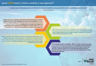 Quant Value fund | PDF