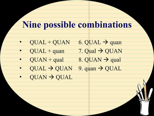 Quant Vs Qual Research | PPT | Educational Assessment | Education