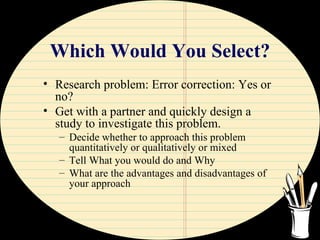 Quant Vs Qual Research | PPT
