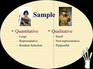 Quant Vs Qual Research | PPT