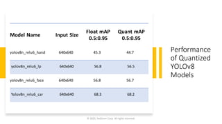QuantYOLOModels.pdf | Cloud Computing | Internet