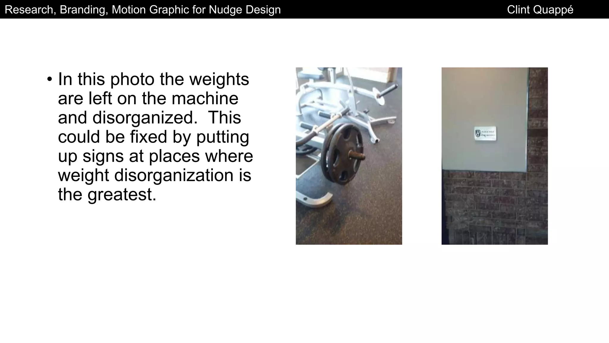 Fa102c: Research, Branding, Motion Graphic for Nudge Design | PPT