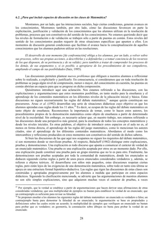Quaranta wolman discusiones en la clase de matematica | PDF