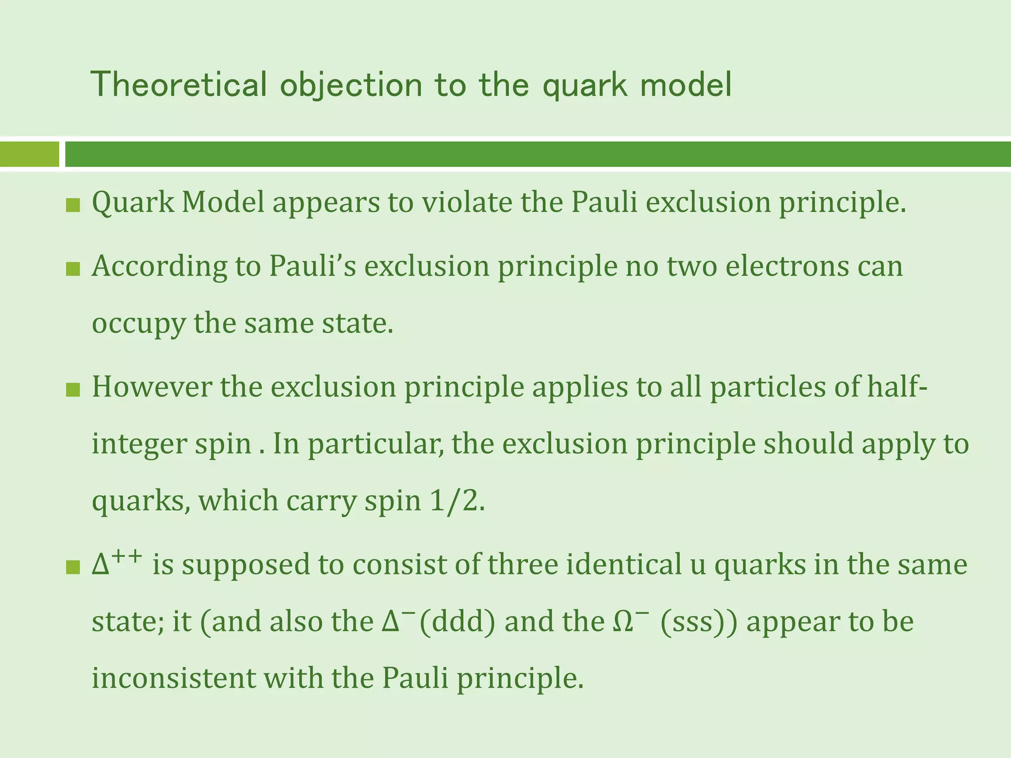 Quark model 4-20 Aug 2018.pptx
