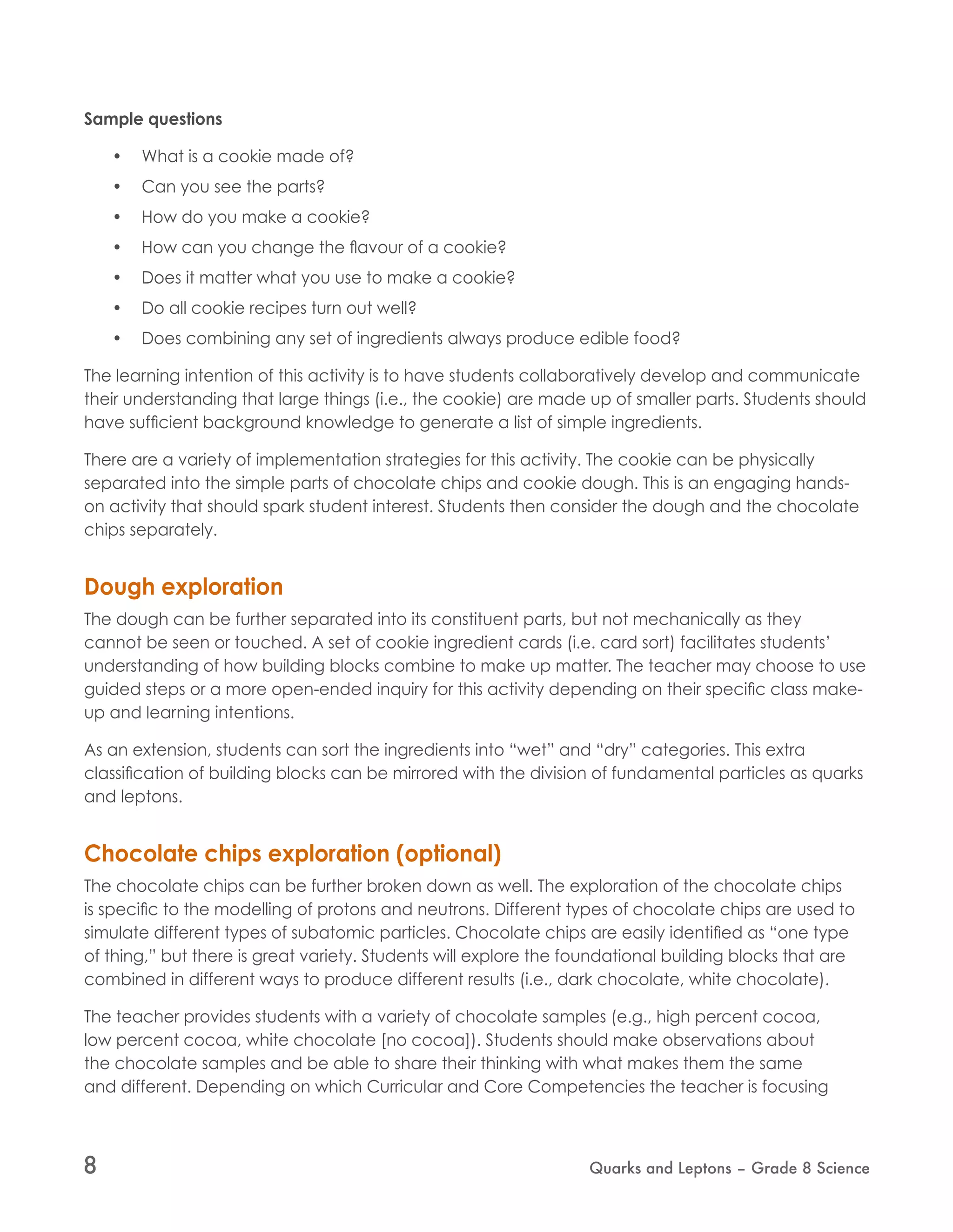 Quarks and leptons | PDF