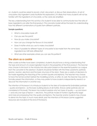 Quarks and leptons | PDF