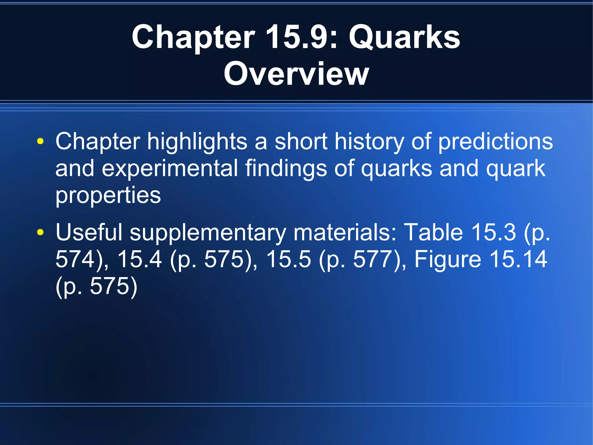 Quarkspresentation | ODP