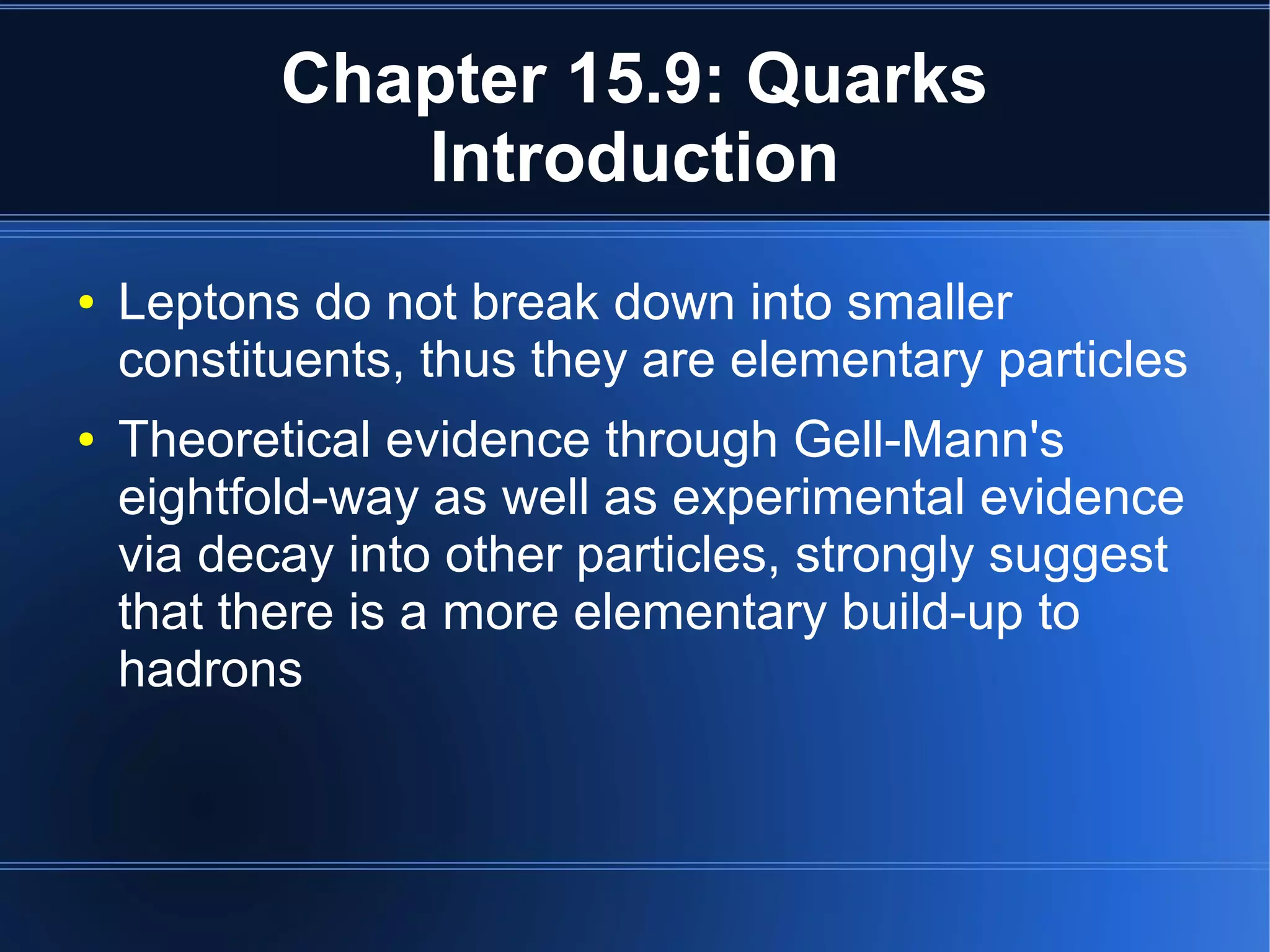 Quarkspresentation | ODP