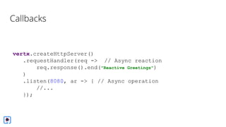 Reactive Quarkus – A Java Mutiny! | DevNation Tech Talk | PPT