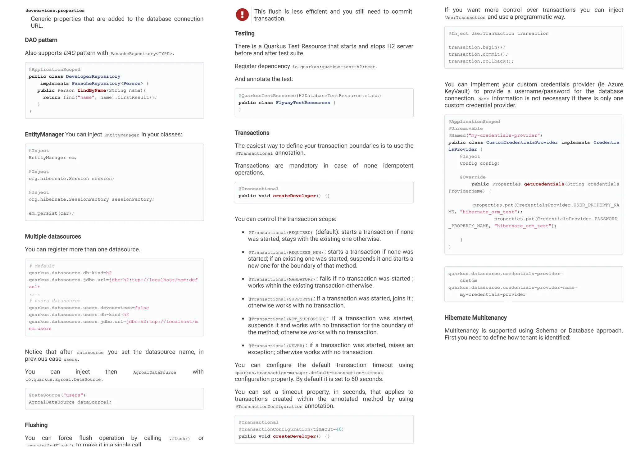 Quarkus Annonation And Commands Cheat Sheet Pdf Programming Languages Computing