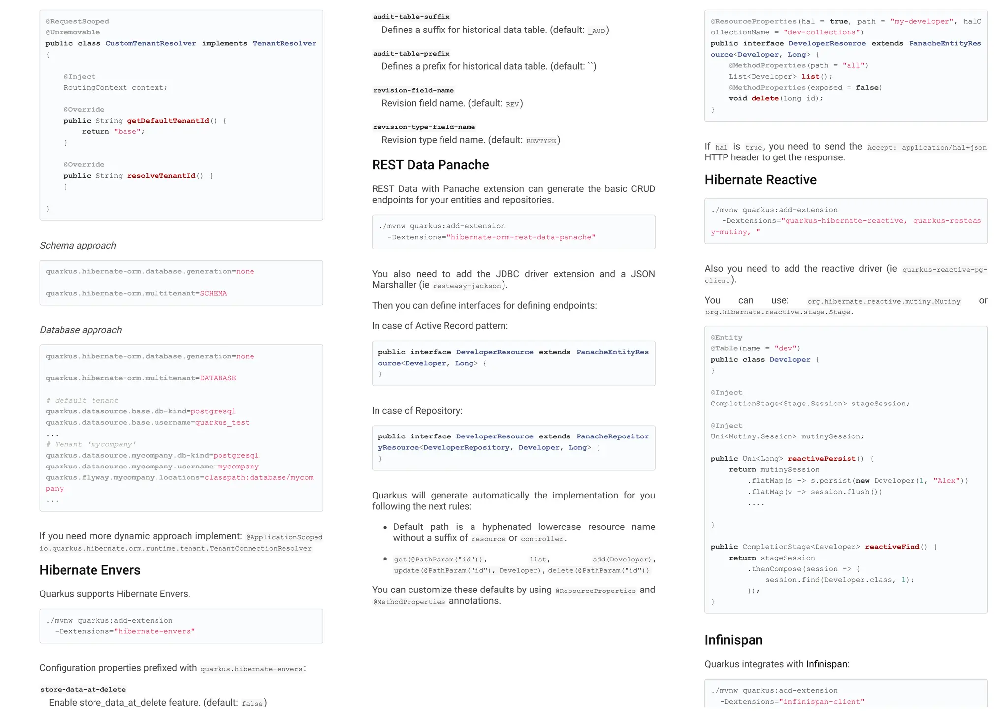 Quarkus Annonation And Commands Cheat Sheet Pdf Programming Languages Computing
