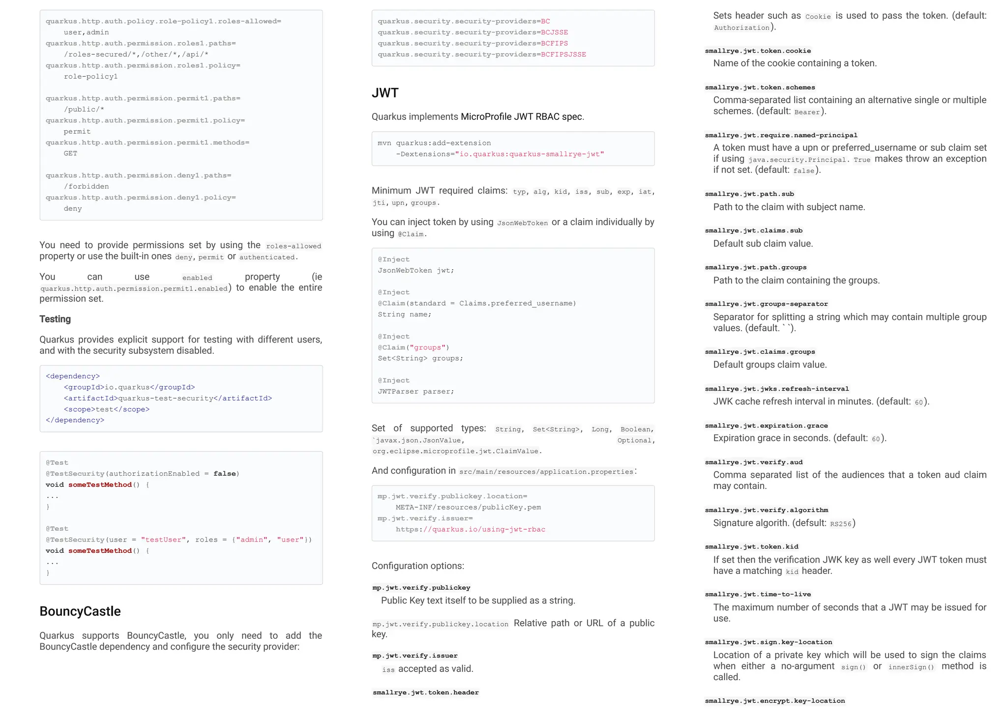 Quarkus Annonation And Commands Cheat Sheet Ppt