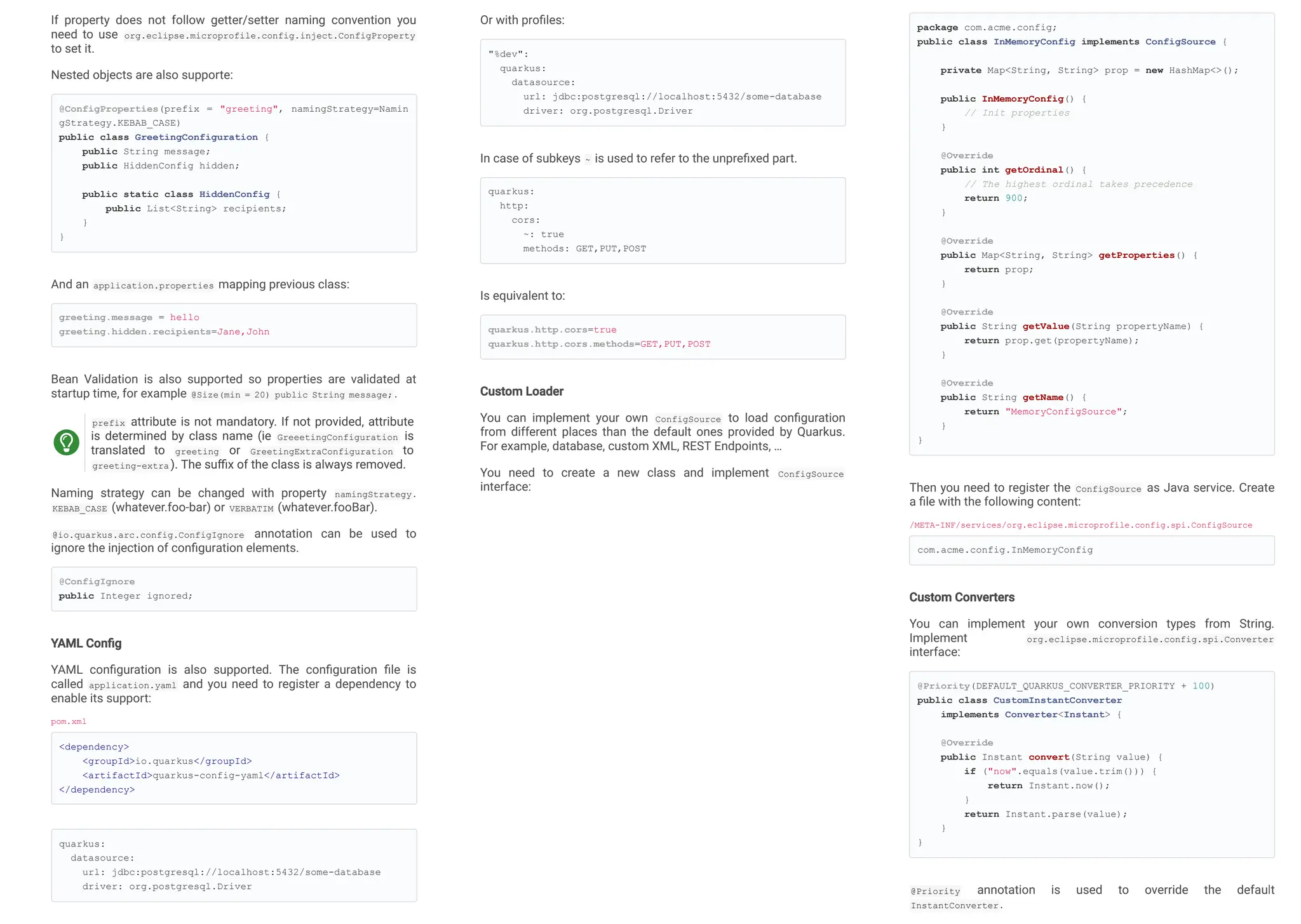 Quarkus Annonation And Commands Cheat Sheet Pdf Programming Languages Computing