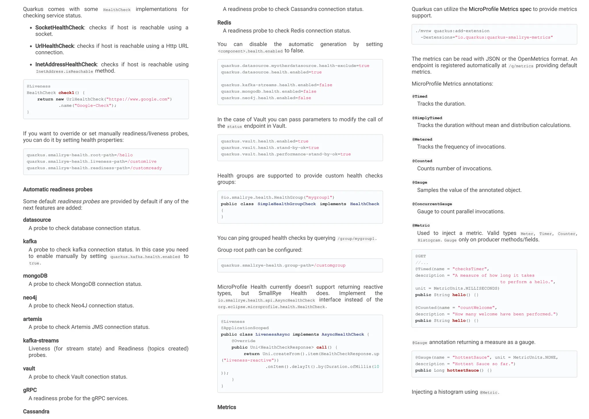 Quarkus Annonation and Commands Cheat Sheet | PPT
