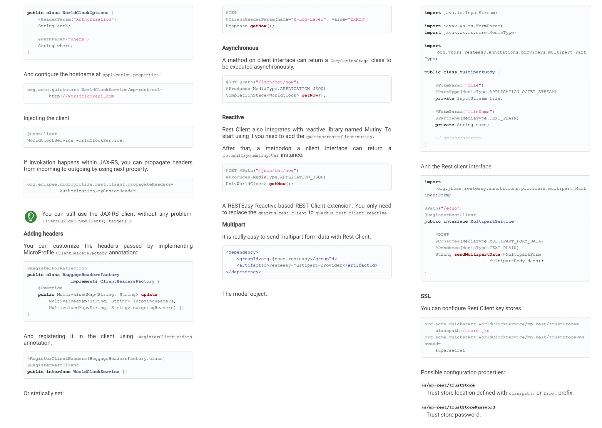 Quarkus Annonation And Commands Cheat Sheet Pdf Programming Languages Computing
