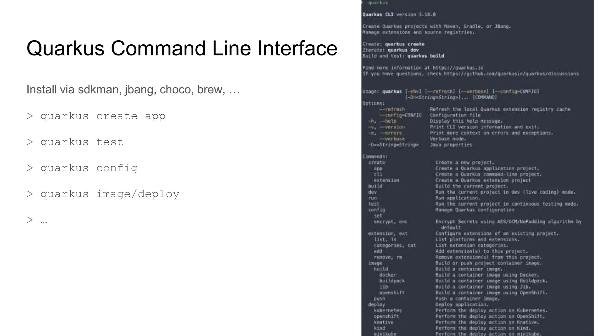 Quarkus Hidden and Forbidden Extensions | PPTX