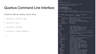 Quarkus Hidden and Forbidden Extensions | PPTX