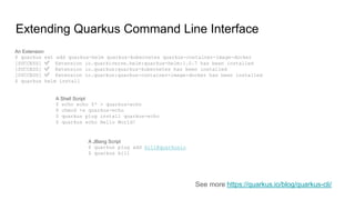 Quarkus Hidden and Forbidden Extensions | PPTX