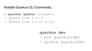 Quarkus Hidden and Forbidden Extensions | PPTX