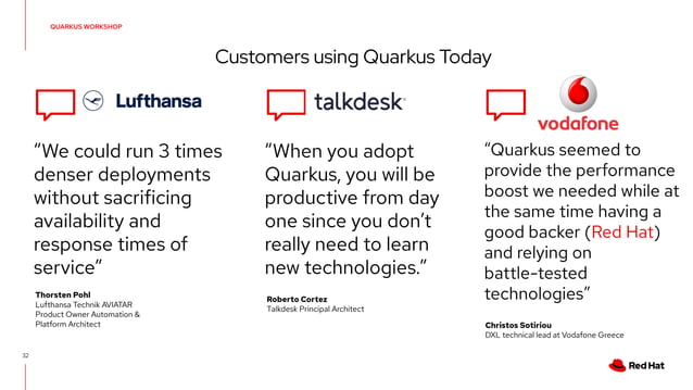 Quarkus - a next-generation Kubernetes Native Java framework | PDF